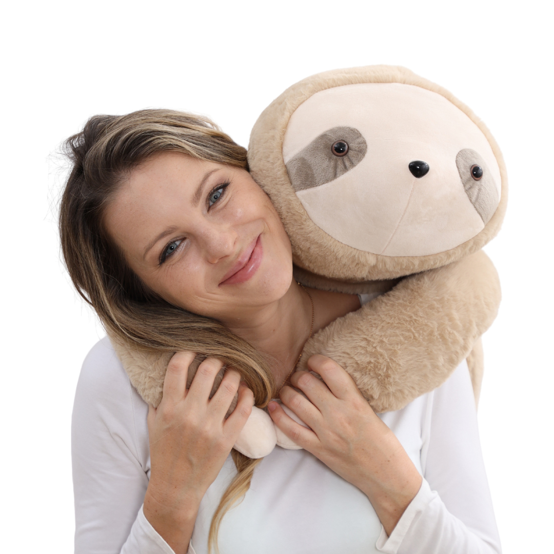 Hugging Sloth Bear | Weighted Comfort Plush for Anxiety – Hug Ease